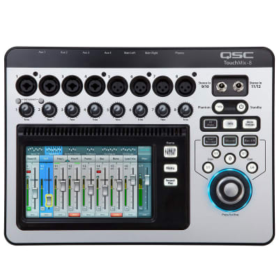 QSC TouchMix-8 Touch Screen Compact Digital Mixer | Reverb
