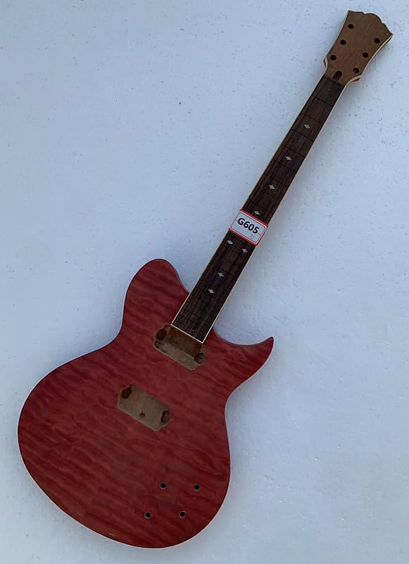 Custom DIY Project Single Cut Guitar Body with Maple Neck | Reverb UK