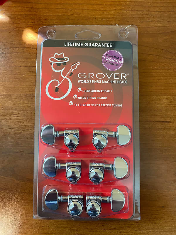 Grover 502C - *NEW* - *UNUSED* - *3+3 Chrome* - *Never | Reverb Canada