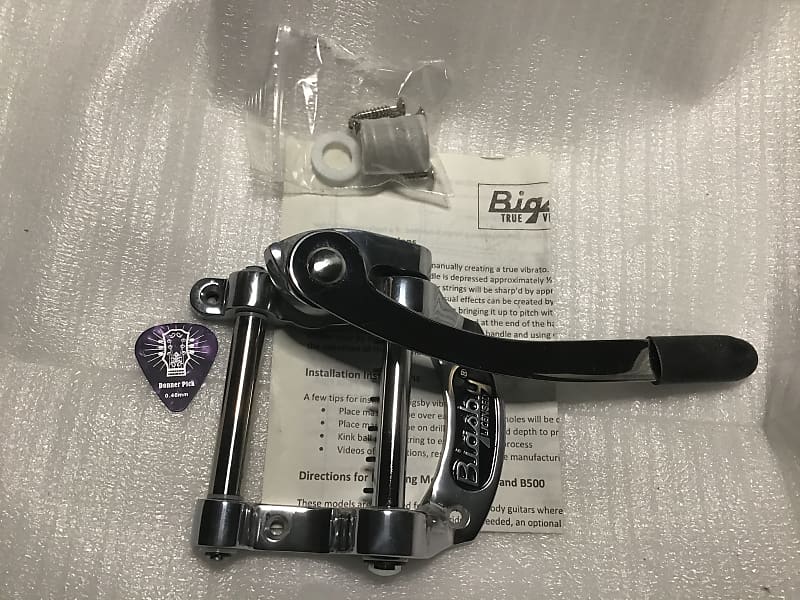 Bigsby Licensed B50 Vibrato Mint - NIB - Chrome / Polished | Reverb