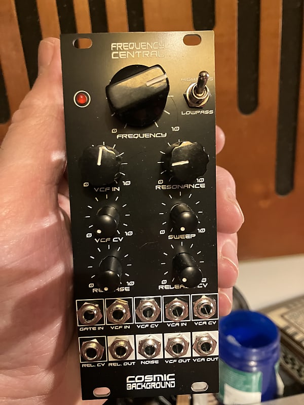 Frequency Central Cosmic Background 2024 - Black | Reverb