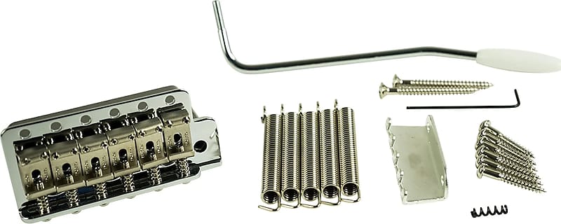Kluson Vintage Steel Block Tremolo Bridge Nickel | Reverb