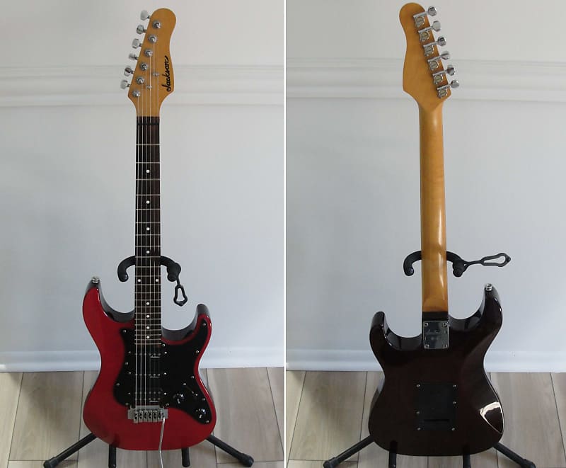 Jackson PS7 Performer Late 80's - Mid 90's Red Translucent | Reverb