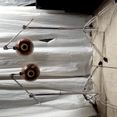 FULL RANGE STEREO SPEAKERS SPHERICAL ENCLOSURES AND TRIPODS | Reverb