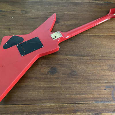 Aria Pro II, Explorer, ZZ Deluxe, Deep Red, MIJ, 1982 | Reverb