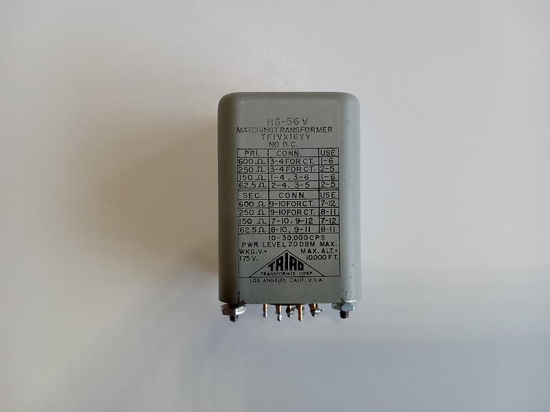 Triad Transformer HS-)56V | Reverb