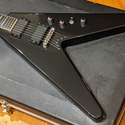 Jackson USA 2001 Dave Mustaine Y2KV Flying V Guitar Metallic | Reverb