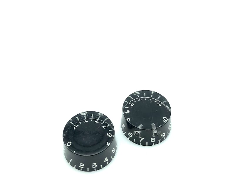 2 Gibson Speed Knobs Black | Reverb