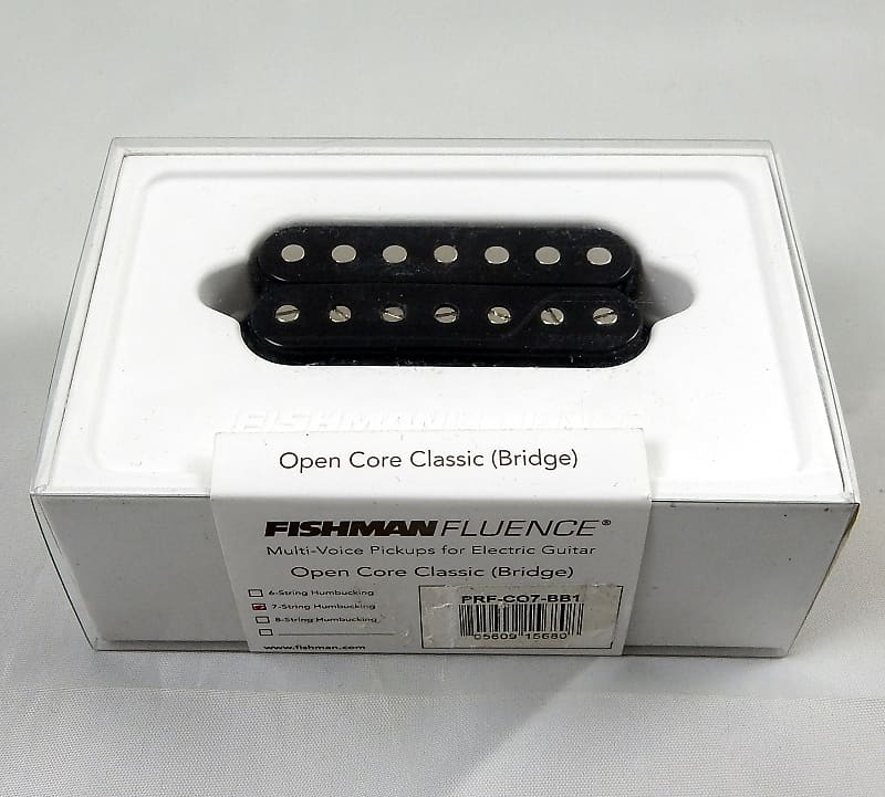 Fishman Fluence Open Core Classic 7-String Bridge Guitar | Reverb