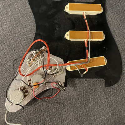 EMG Gold Single Coil “S” Set 1979 Loaded Pickguard | Reverb