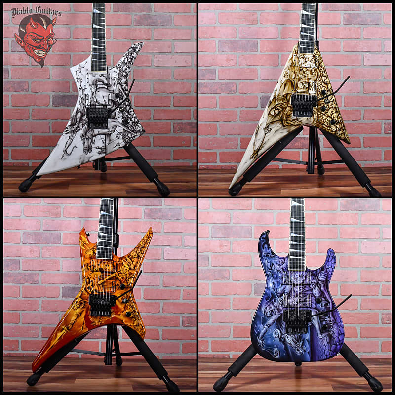 Jackson USA Custom Shop 4 Horseman Series Collection | Reverb