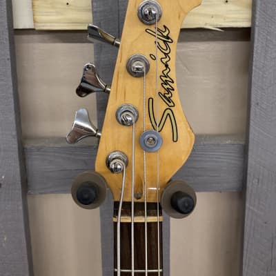 Samick 4-String Bass Red (used) | Reverb