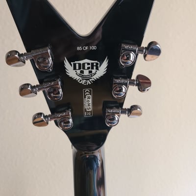 Dean DCR #7 Dime Stealth 2012 - Trans Black Limited 85 of 100 | Reverb