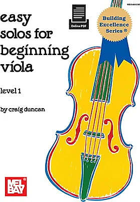 Easy Solos for Beginning ViolaLevel 1 | Reverb