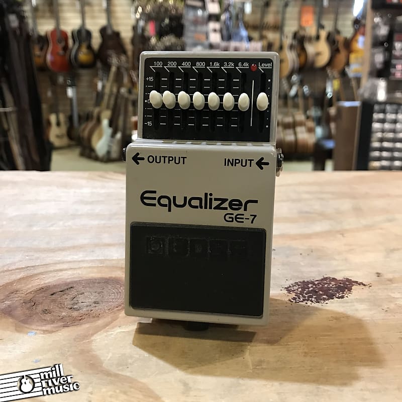 Boss GE-7 7-Band Graphic Equalizer Used | Reverb