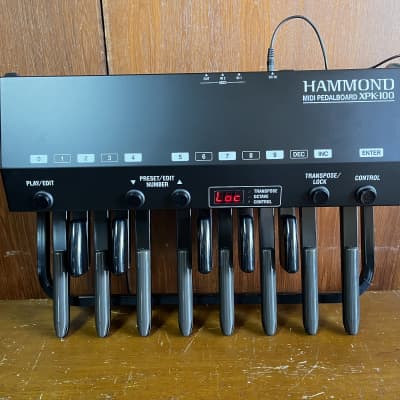 Hammond XPK-100 13-note MIDI Pedal Board for XK-2 xpk100 w/ | Reverb