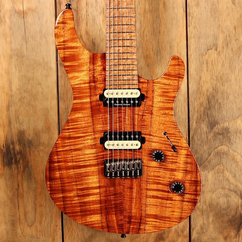 Mayones Regius 7 Master Grade Selected Koa | Reverb