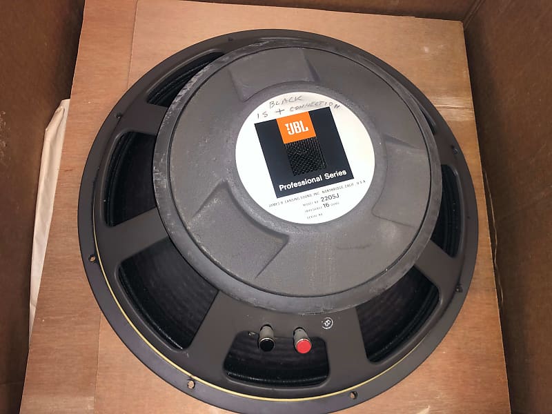 2 x JBL Professional Series Model No 2205J 15" speaker | Reverb