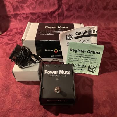 Pro Co Power Mute - Microphone Muting Switch In Original Box | Reverb