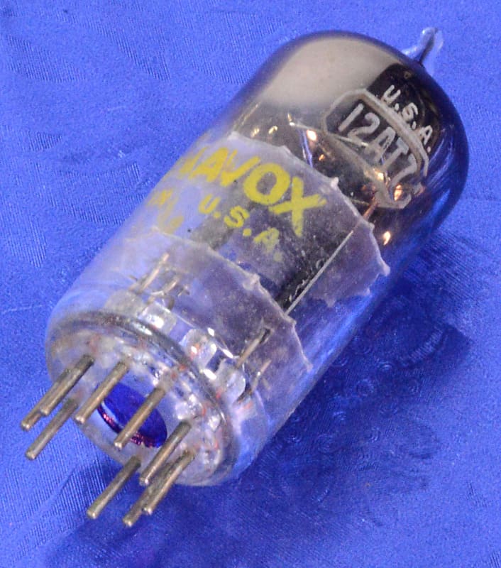 Philips/Sylvania '60s Vintage Magnavox 12AT7 ECC81 | Reverb France