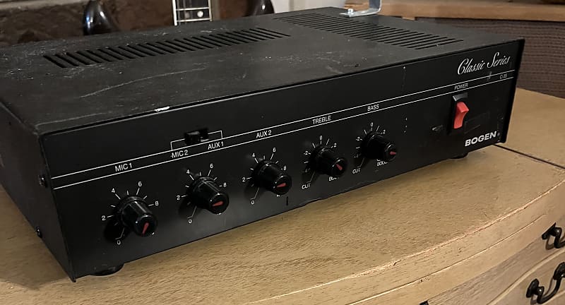Bogen C35 amp amplifier 35 watts 2000’s - Black | Reverb