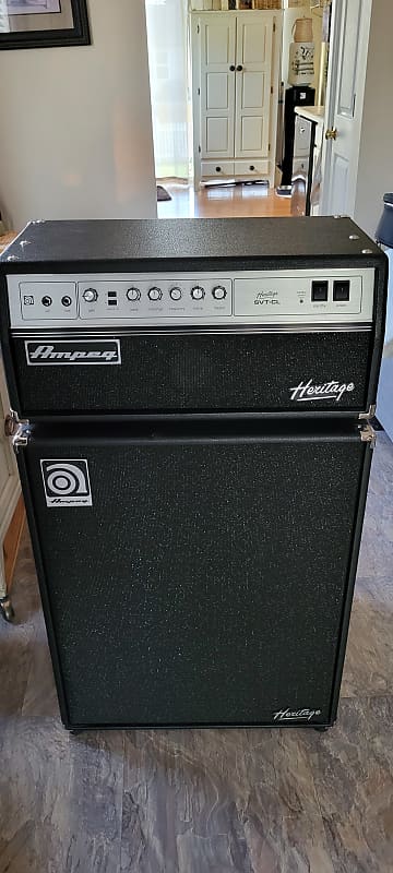 Ampeg SVT-CL Heritage Series Tube Bass Amp Head and Cab | Reverb