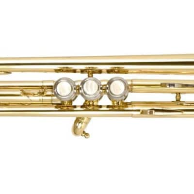 Mendini by Cecilio Standard Bb Trumpet - Blue | Reverb