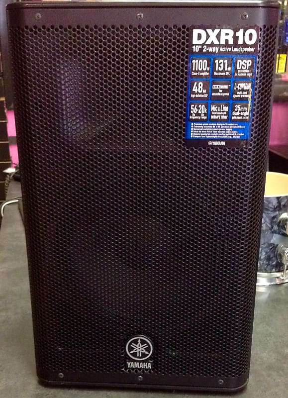 Yamaha DXR 10 Black 1100 Watts (New Old Stock) | Reverb