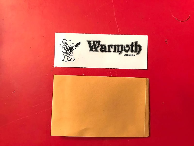 Warmoth/Turtle Headstock Decal Sticker/Genuine/Not Water | Reverb