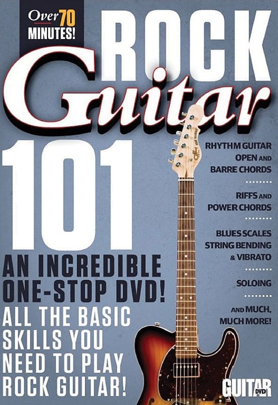 Guitar World: Rock Guitar 101: An Incredible One-Stop DVD! | Reverb
