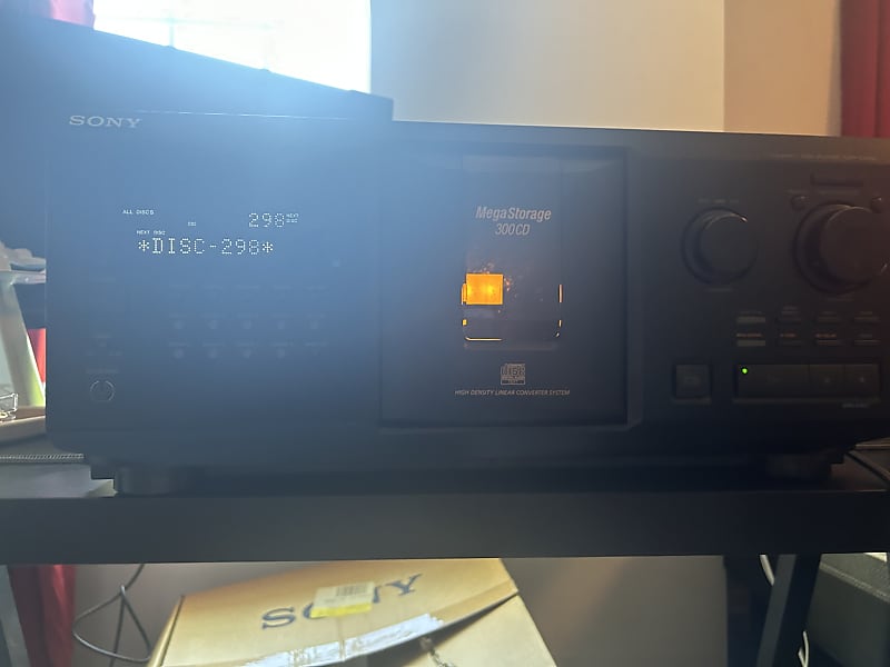 Sony CDP-CX355 300 disc CD Changer | Reverb