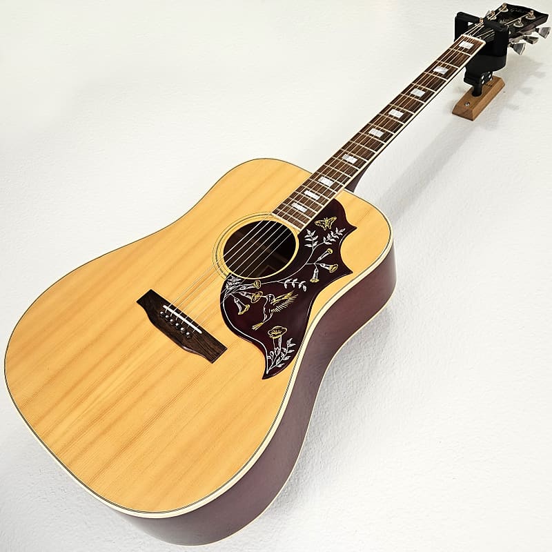 1974 Gibson Hummingbird Custom Natural Vintage | Reverb Canada