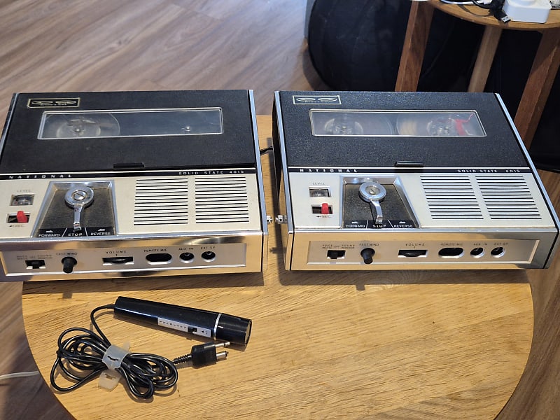 PAIR Panasonic National Solid State 401S 1960s - | Reverb Australia