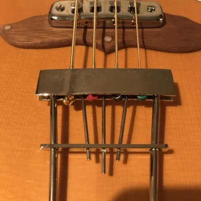 Handcrafted Acoustic Bass - Wood | Reverb