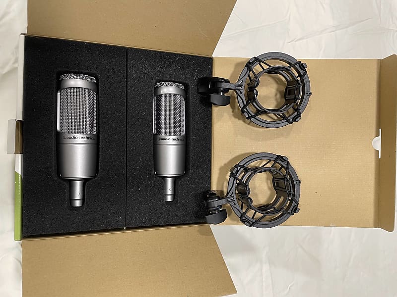 Audio-Technica AT3035 Condenser Mics (Set Of 2) | Reverb