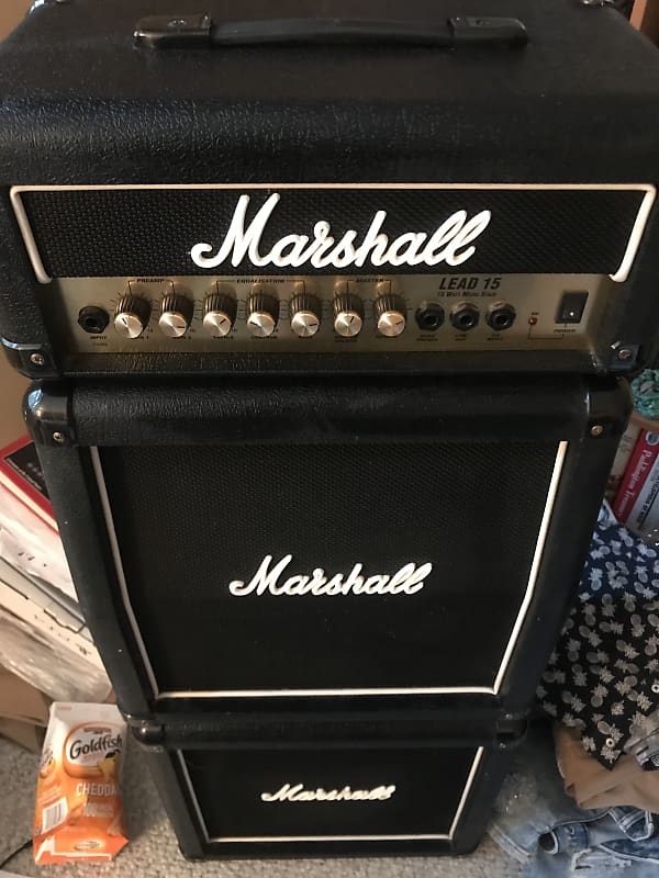 Marshall Lead 15 Mini Full Stack !!! black | Reverb