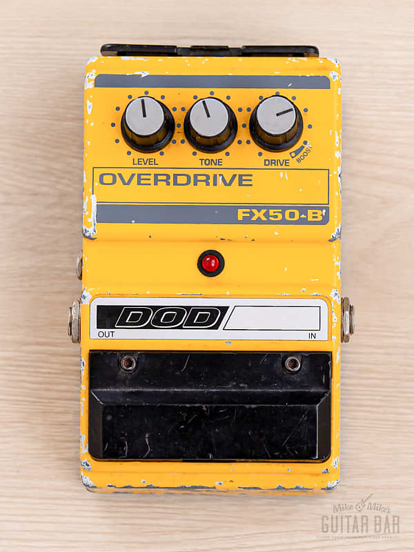 1988 DOD FX50-B Overdrive Vintage USA-Made Distortion & Boost | Reverb