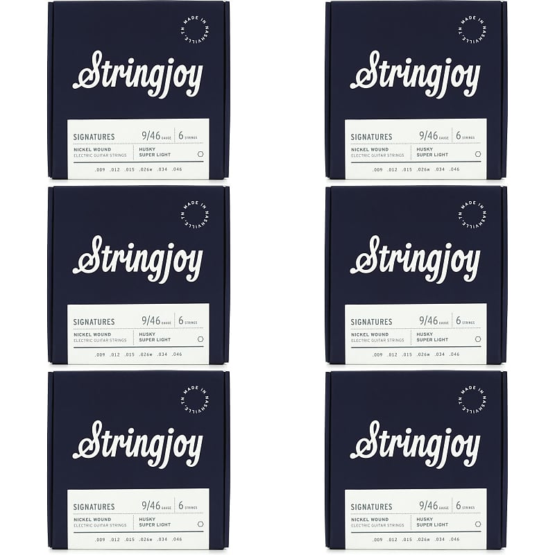 Stringjoy Signatures Husky Nickel-wound Electric Guitar | Reverb