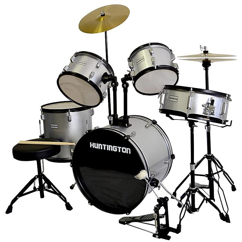 Bridgecraft Huntington Beginner Drumset Complete with Extras | Reverb