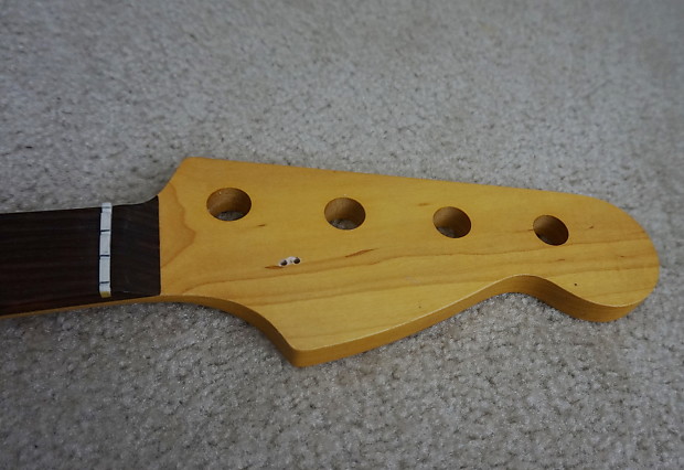 Warmoth Fretless Jazz Bass Neck | Reverb