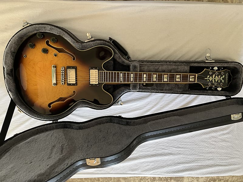 Left-handed Epiphone Sheraton II, 2006 | Reverb