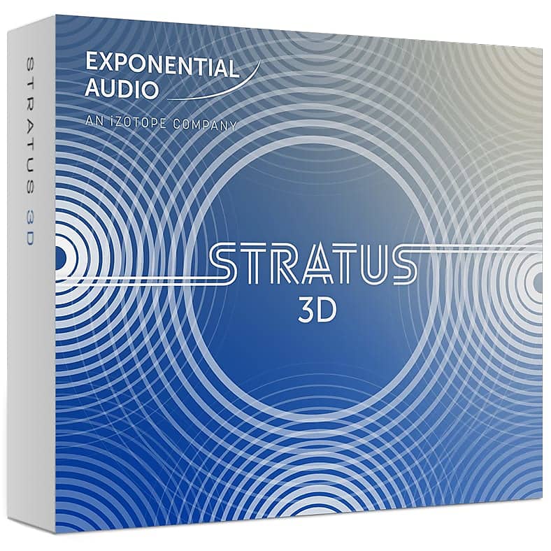 iZotope Exponential Stratus 3D | Reverb