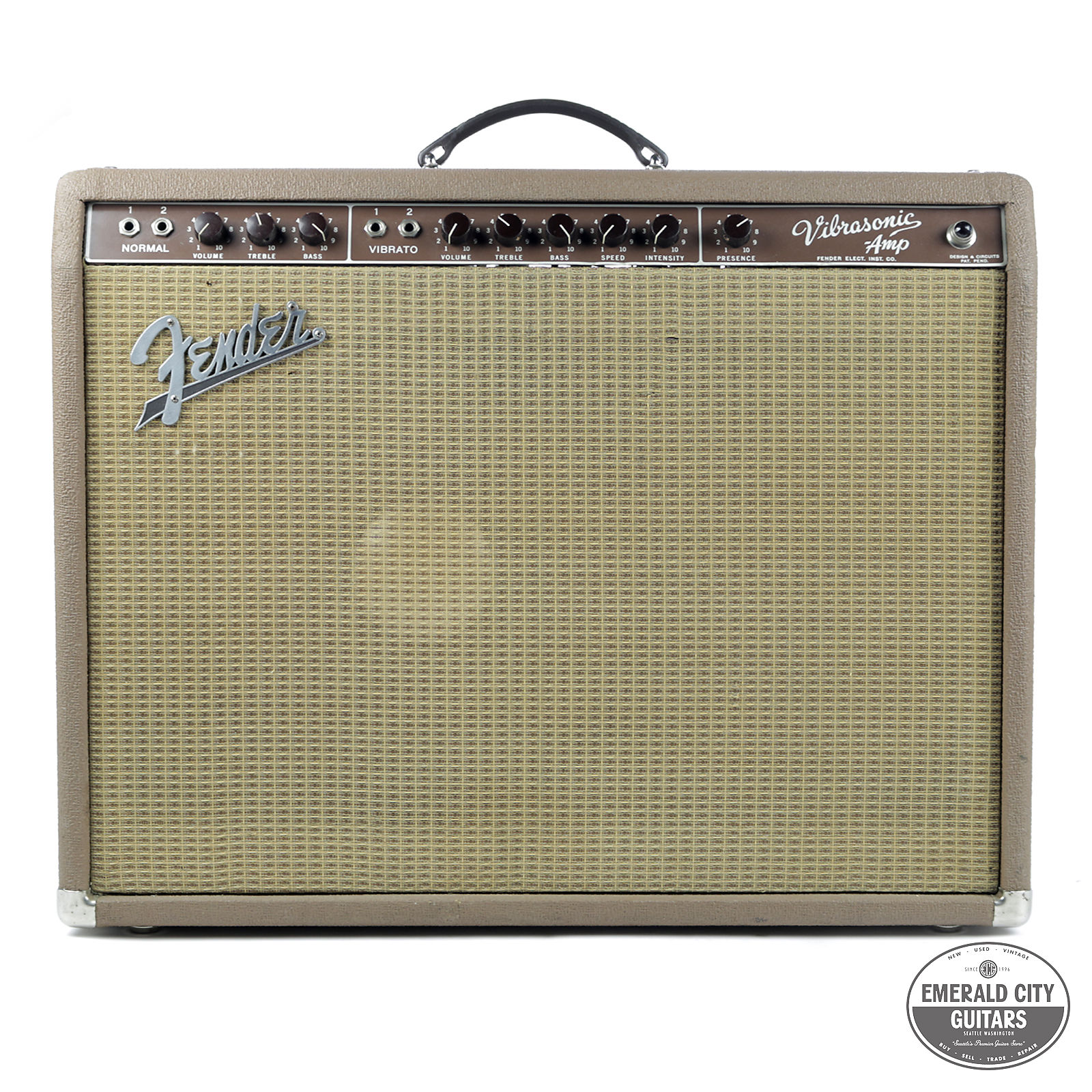 Fender Vibrasonic 6G13-A Brownface 40-Watt 1x15" | Reverb Canada