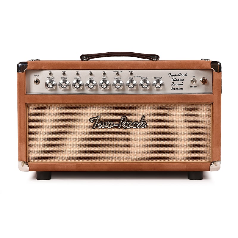 Two Rock Classic Reverb Signature 100/50W Head Tobacco Suede | Reverb