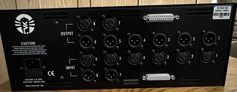 Vintage King Vintage King Rack 500 6 Slot 500 Series Rack | Reverb