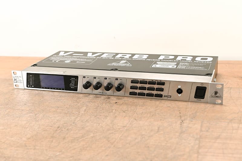 Behringer V-VERB PRO REV2496 24-Bit/96 kHz Dual-Engine Reverb | Reverb