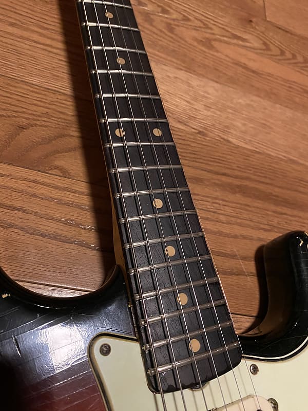 Allparts Stratocaster Neck Heavy Relic | Reverb