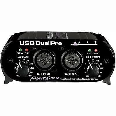 ART USBDualPre 2-Channel Microphone Preamp with USB Interface | Reverb