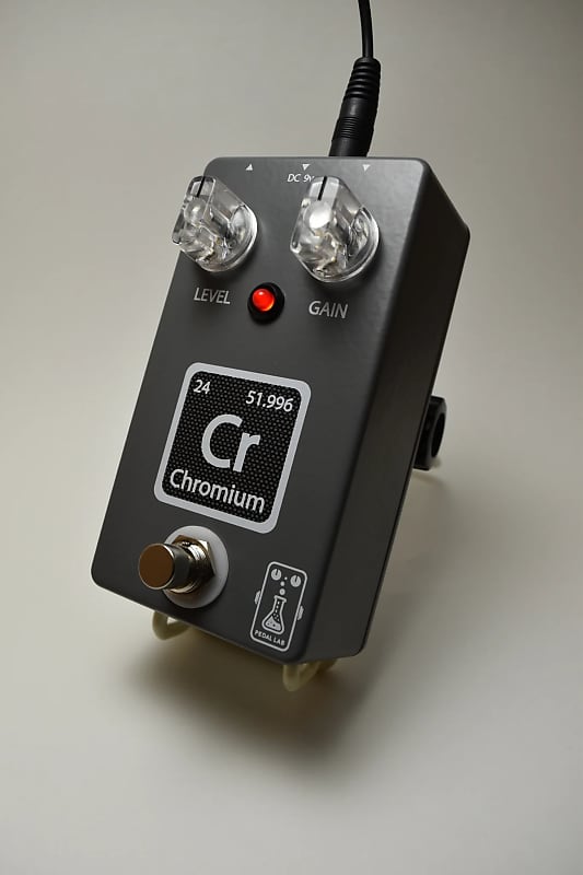 Loophole Pedals Chromium Boost 2024 - Clear Knobs | Reverb