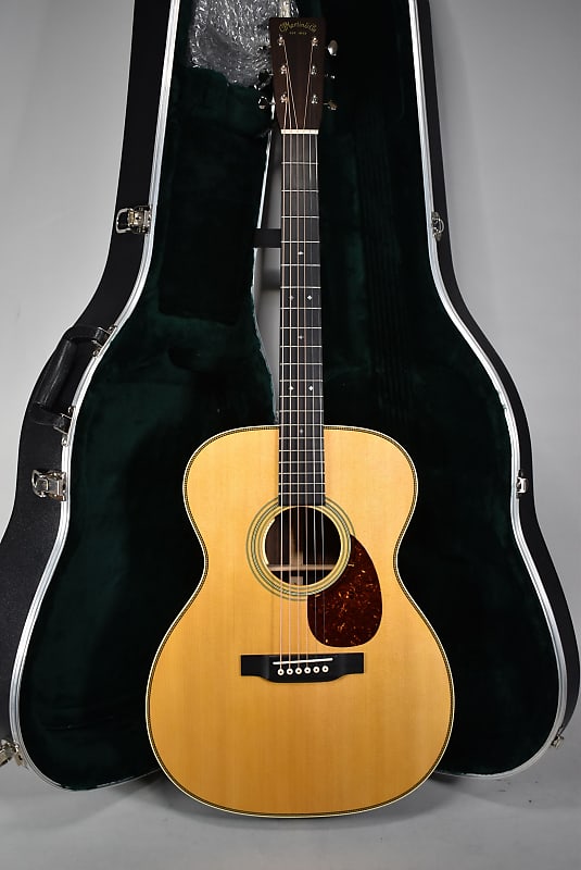 2021 Martin OM-28 Standard Natural Finish Acoustic Guitar | Reverb